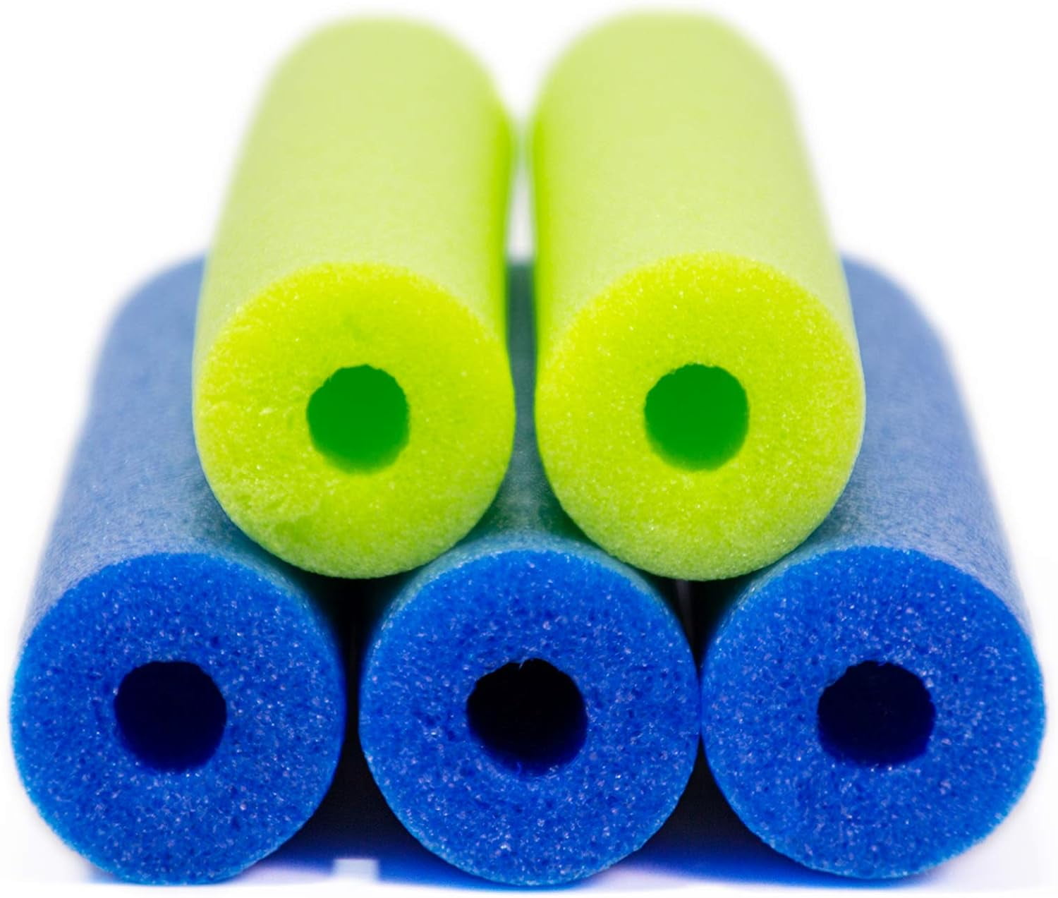 Pool Noodle, FixFind 5 Pack of 52 Inch Hollow Foam Pool Swim Noodle ...