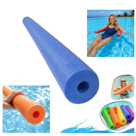 Pool Noodle, Large Hollow Foam Pool Noodle - Vibrant Colors for ...