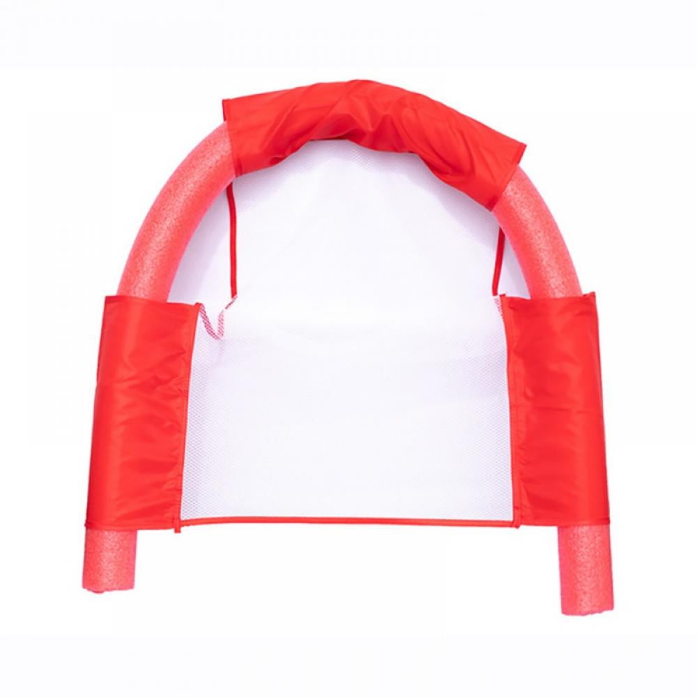 Pool Noodle Sling Mesh Chair for Swimming Pool Noodles, Foldable Pool ...
