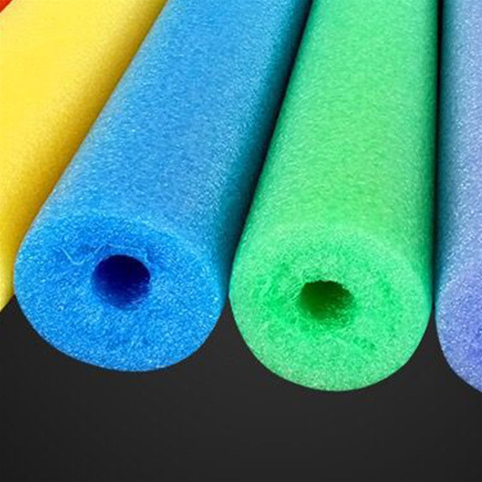 52 Inch Swimming Noodles Blue & Red Pool Noodles - 52" Hollow Core Foam ...