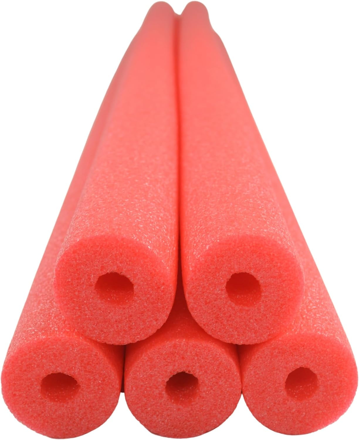 Pool Noodles, LINMOUA 5 Pack of 52 Inch Hollow Foam Swim Noodles ...