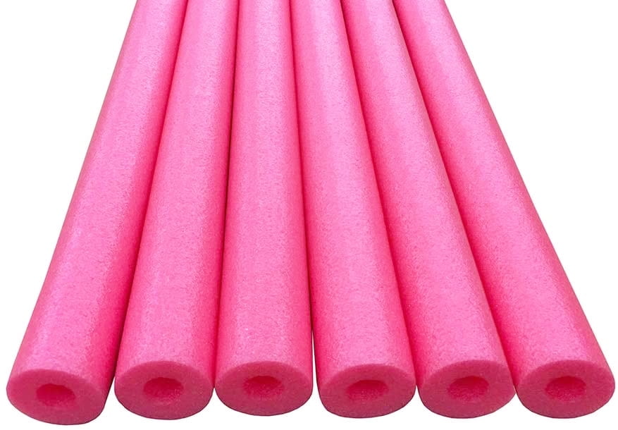 Pool Noodles Pool Noodles Foam Deluxe Foam Noodles Pool Toy, Pink, 52 ...