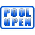 Pool Open Sign - Walmart.com