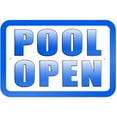 Pool Open Sign - Walmart.com
