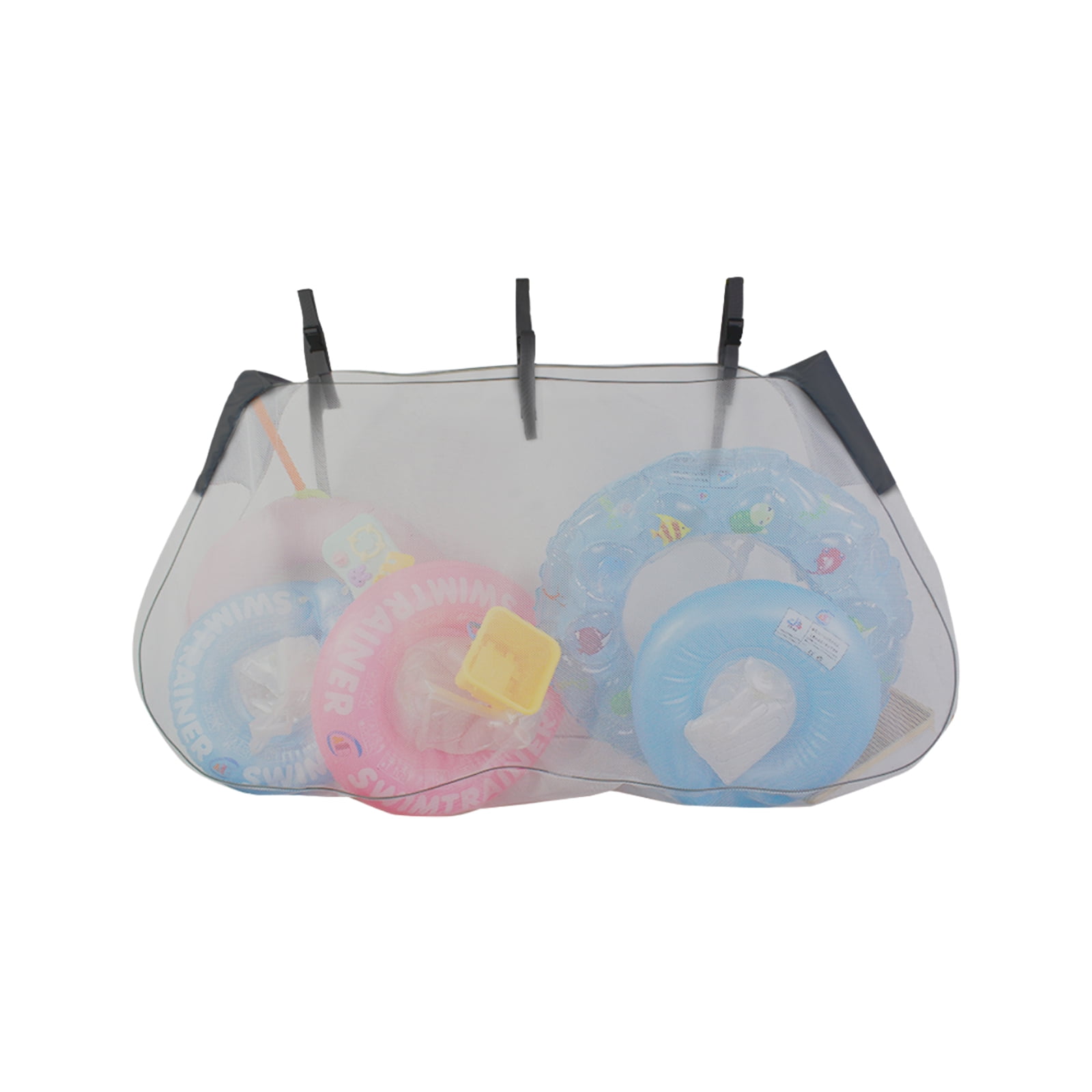 Pool Organizer Hanging Bag Outdoor Swimming Fence Net High Capacity ...