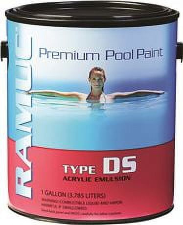 Pool Paint Water Based Acrylic White Gallon - Walmart.com