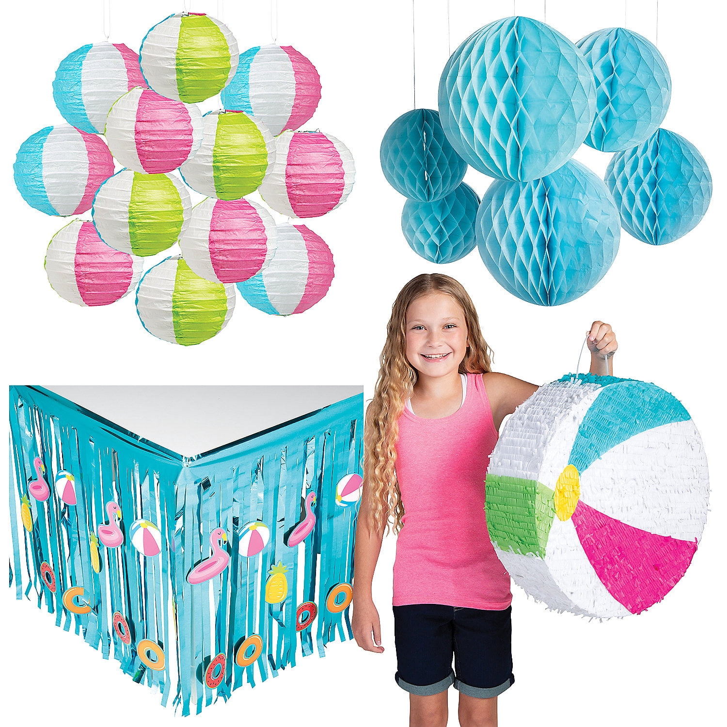 Pool Party Basic Decorating Kit - 20 Pc - Walmart.com