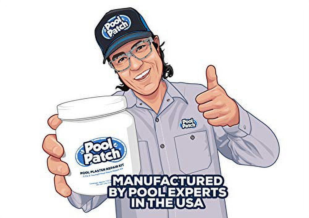 Pool Patch White Pool Plaster Repair Kit, 25-Pound, White - Walmart.com
