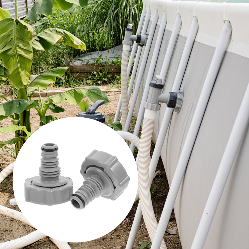 Pawsdot Pool Supply Hose Connector Grey 3Pcs Pe - Walmart.com