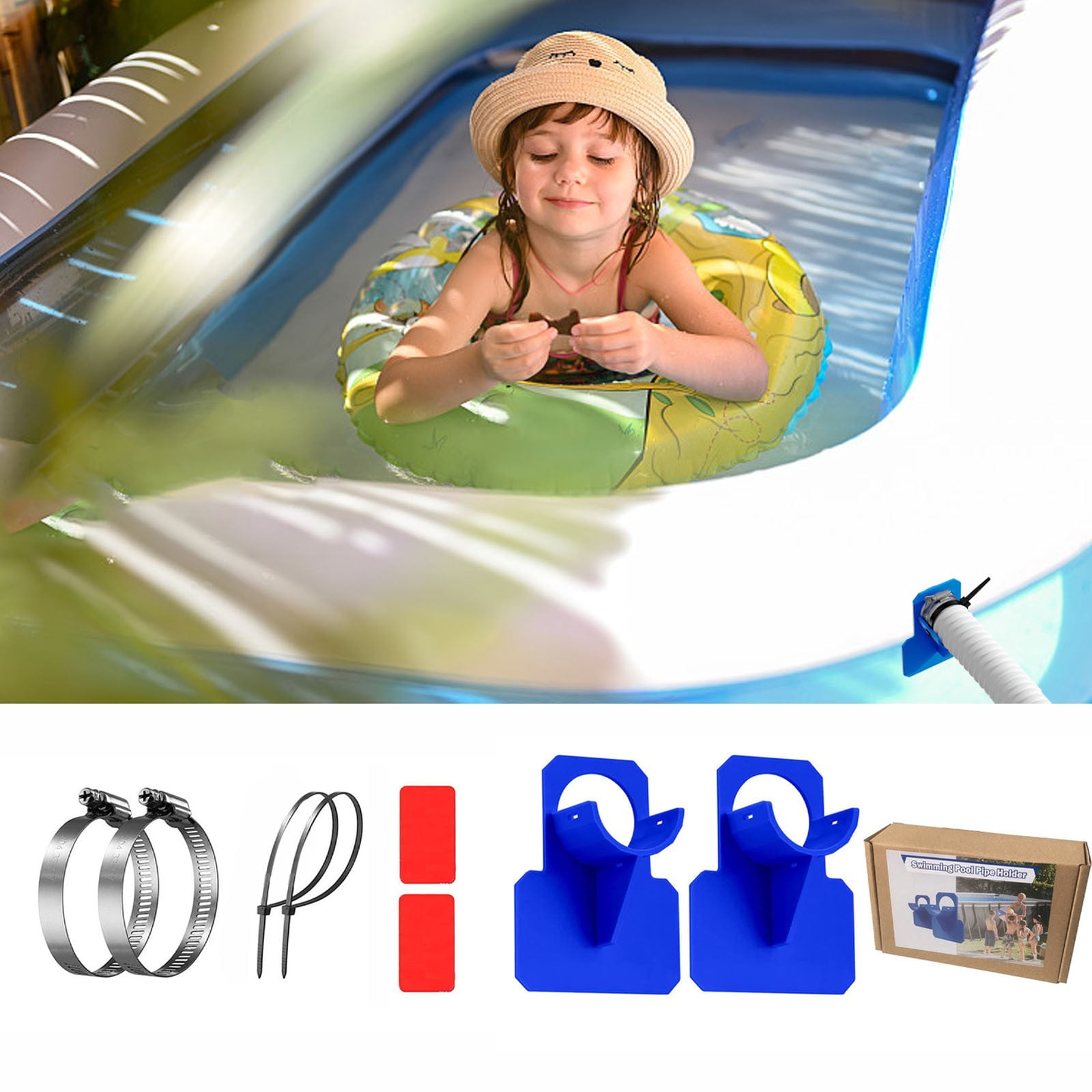 Pool Pipe Holder, Kadlawus Above Ground Swimming Pool Hose Support ...