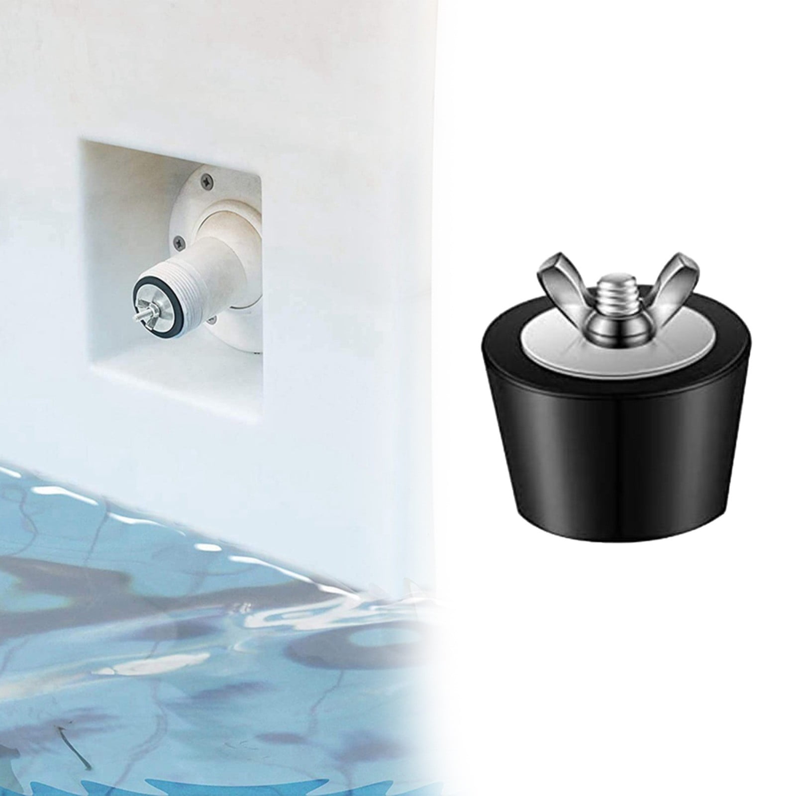 Pool Plug Swimming Pool Line Plugs Stainless Heavy Duty Rubber Winter ...