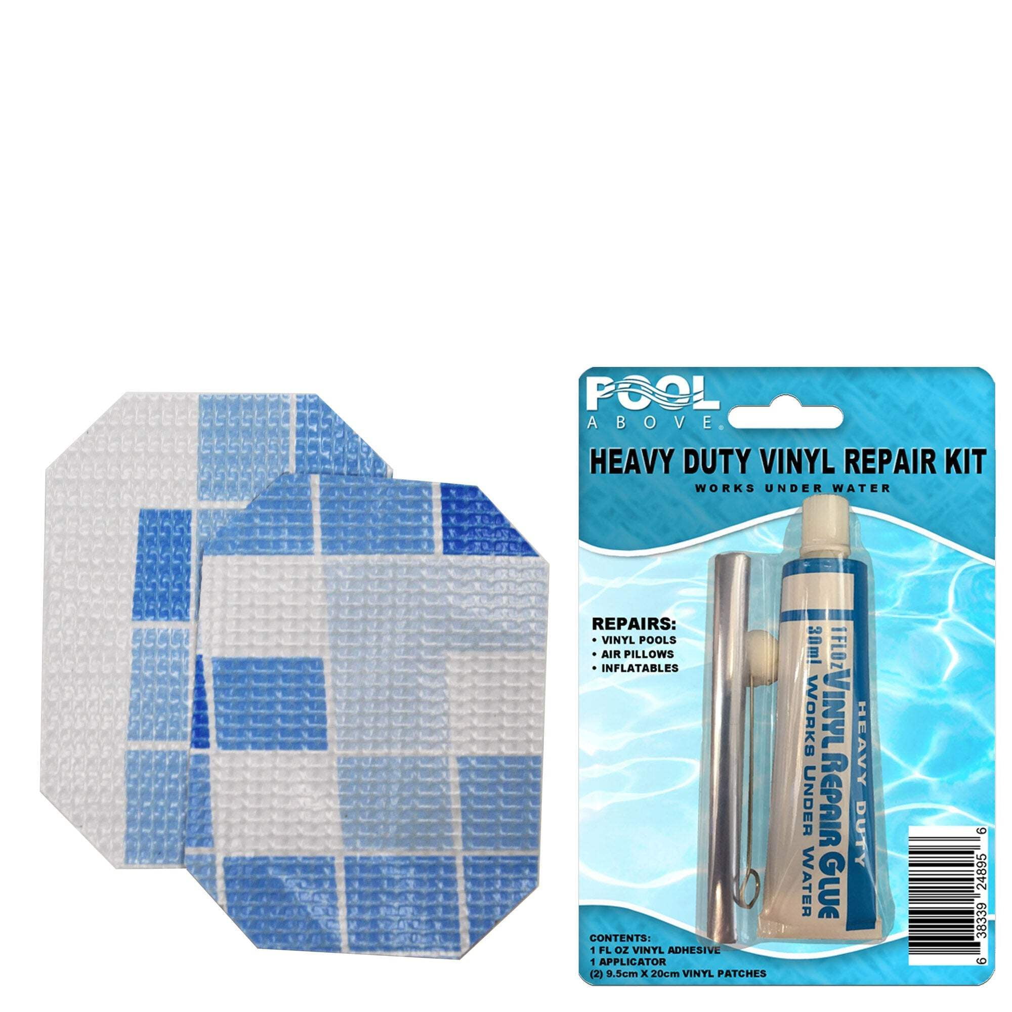 Pool Above Pool Above Vinyl Repair Kit with Clear Sealant, Ideal for ...
