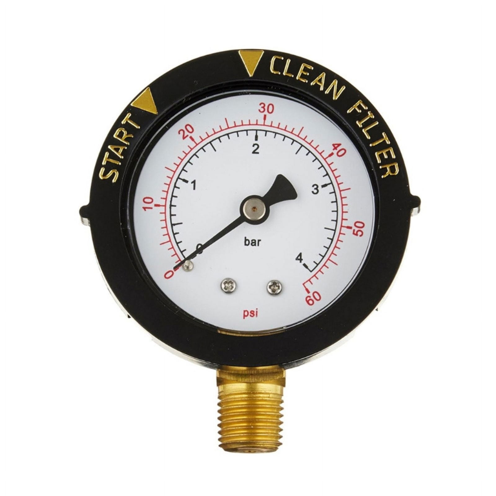 190058 Precision Pool Pressure Gauge: Durable Pool Equipment for ...