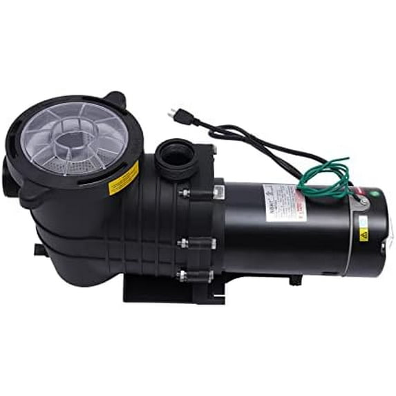 Pool Pump 2 HP Powerful Self Priming Dual Voltage in Swimming Pool ...