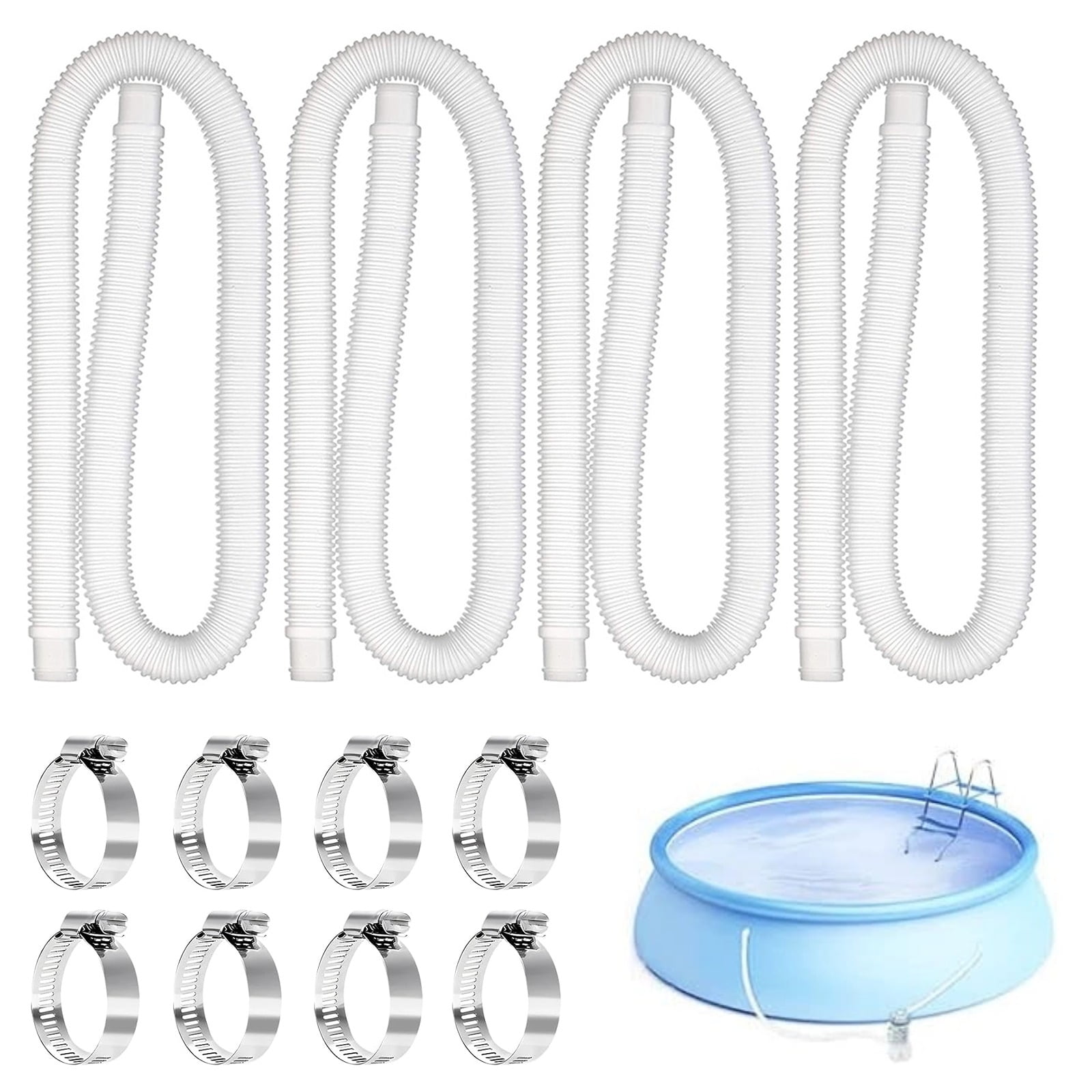 Pool Pump Hose for In-texx Pools, Above Ground Pool 1.25x57 Inch ...