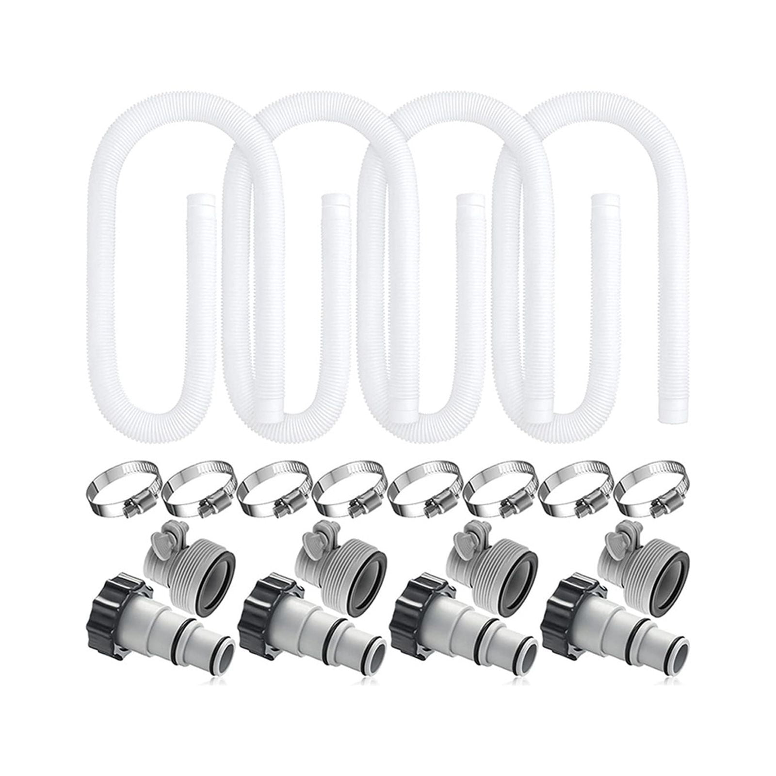 Pool Pump Hoses for Above Ground Pools Kezqiaxn 4 Pack Pool Hoses for ...