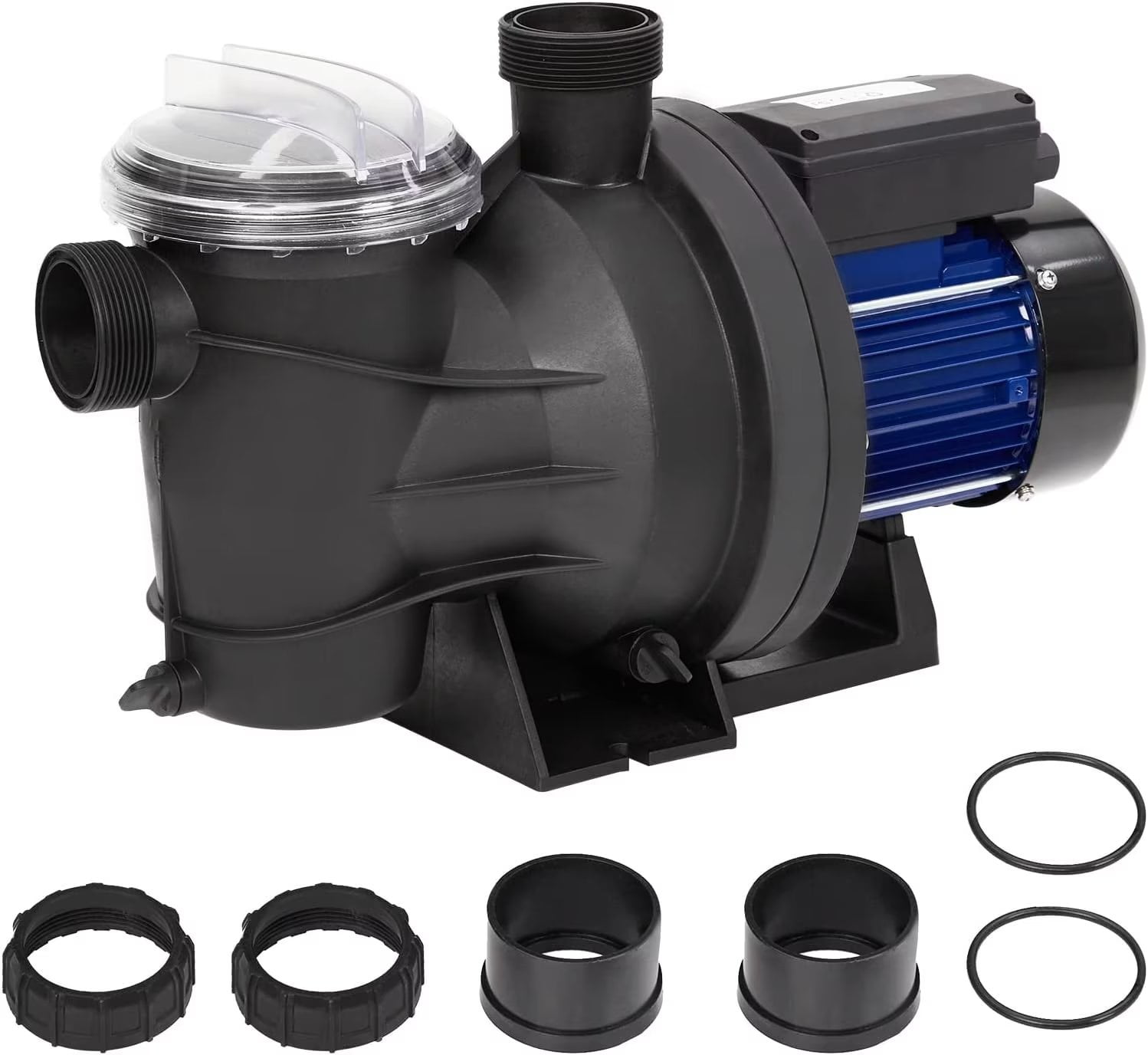 Pool Pump In/Above Ground, 1.1HP In/Above Ground Single Speed Pool Pump ...