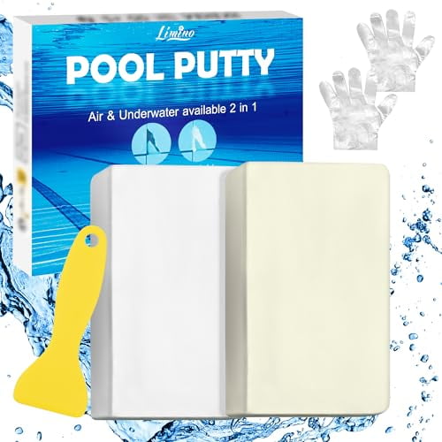 Pool Putty - 2 Part Epoxy Pool Putty for Leaks Underwater or Above ...