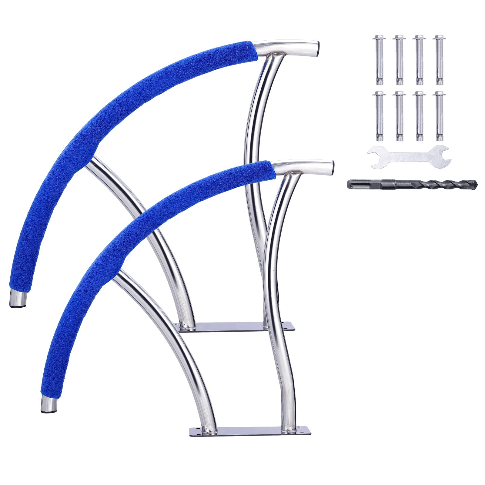 Pool Rail,Swimming Pool Handrails Pool Handrail for Inground Pool,304 ...