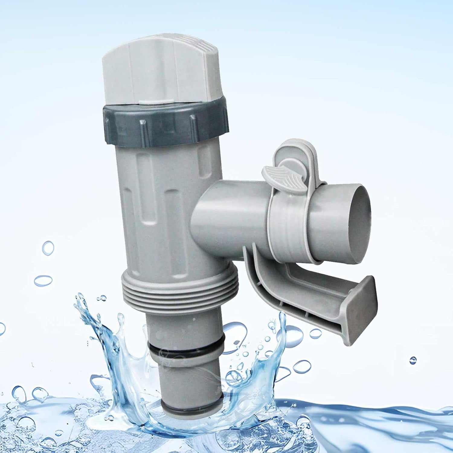 Pool Replacement Parts with Pool Pipe Holder and Plunger Valve for ...