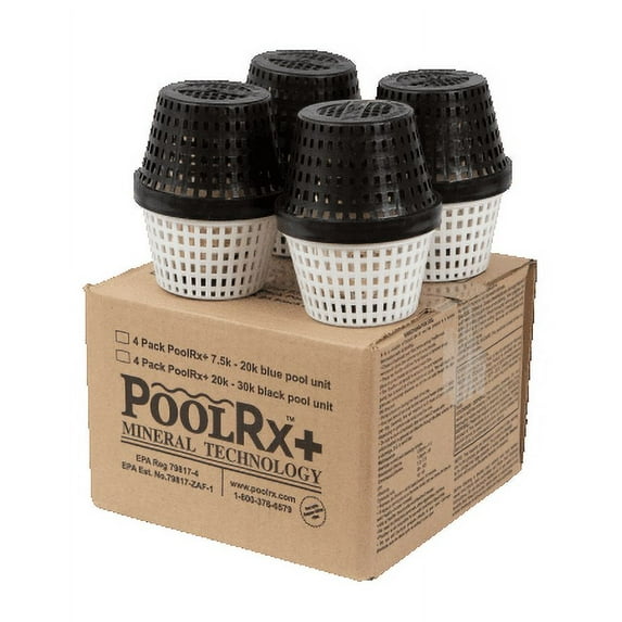 Pool Rx Plus Black Algaecide Unit Treats 7500 - 20000 Gallon Swimming ...