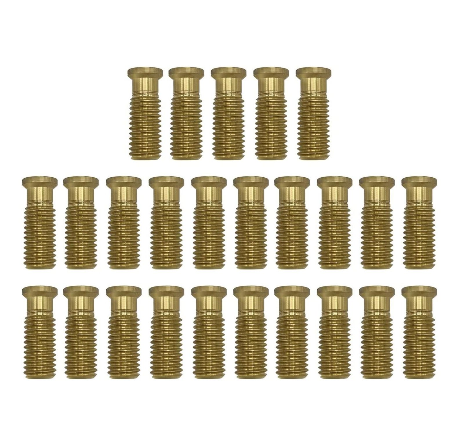 Pool Safety Cover 1 1/2" Extended Brass Screw for Anchor - 25 Pack ...