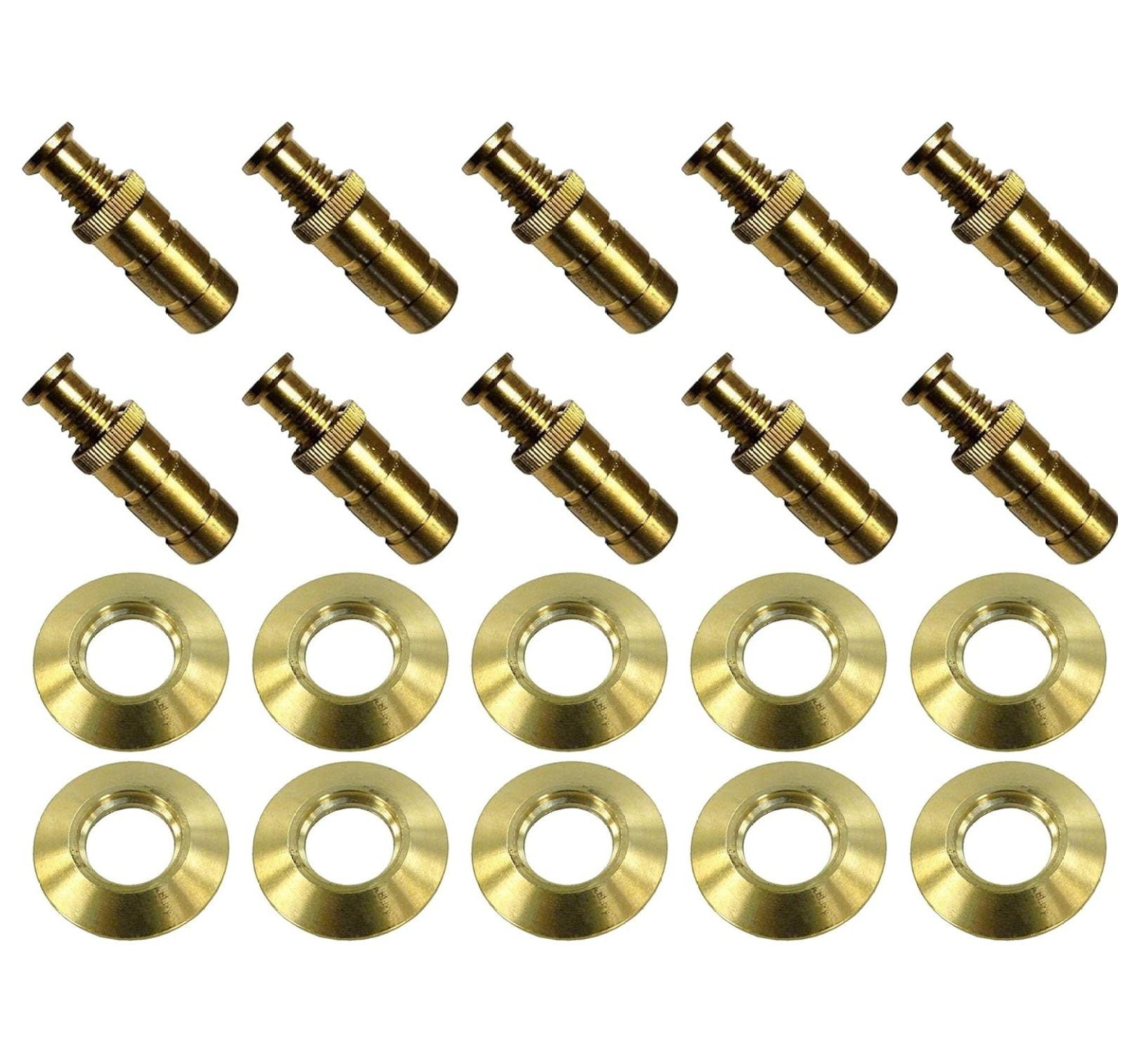 Pool Safety Cover Brass Anchor with Beauty Collar Disc - Universal Fit ...