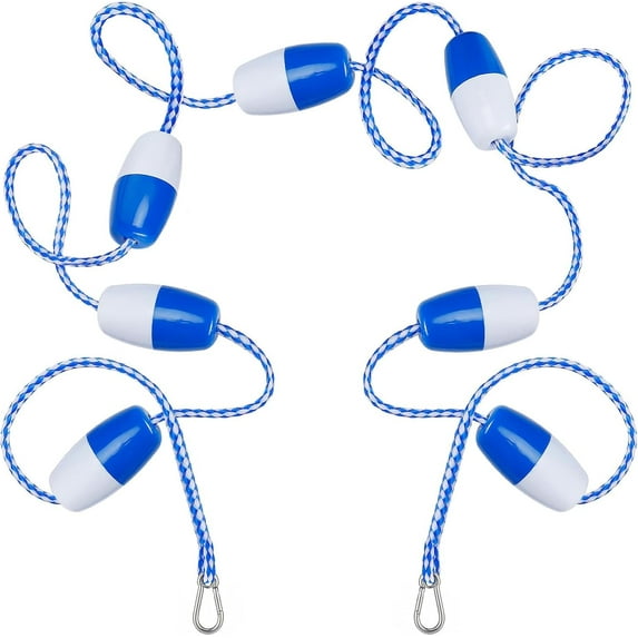 Pool Safety Rope Buoy - Effective and visible floating rope divider ...