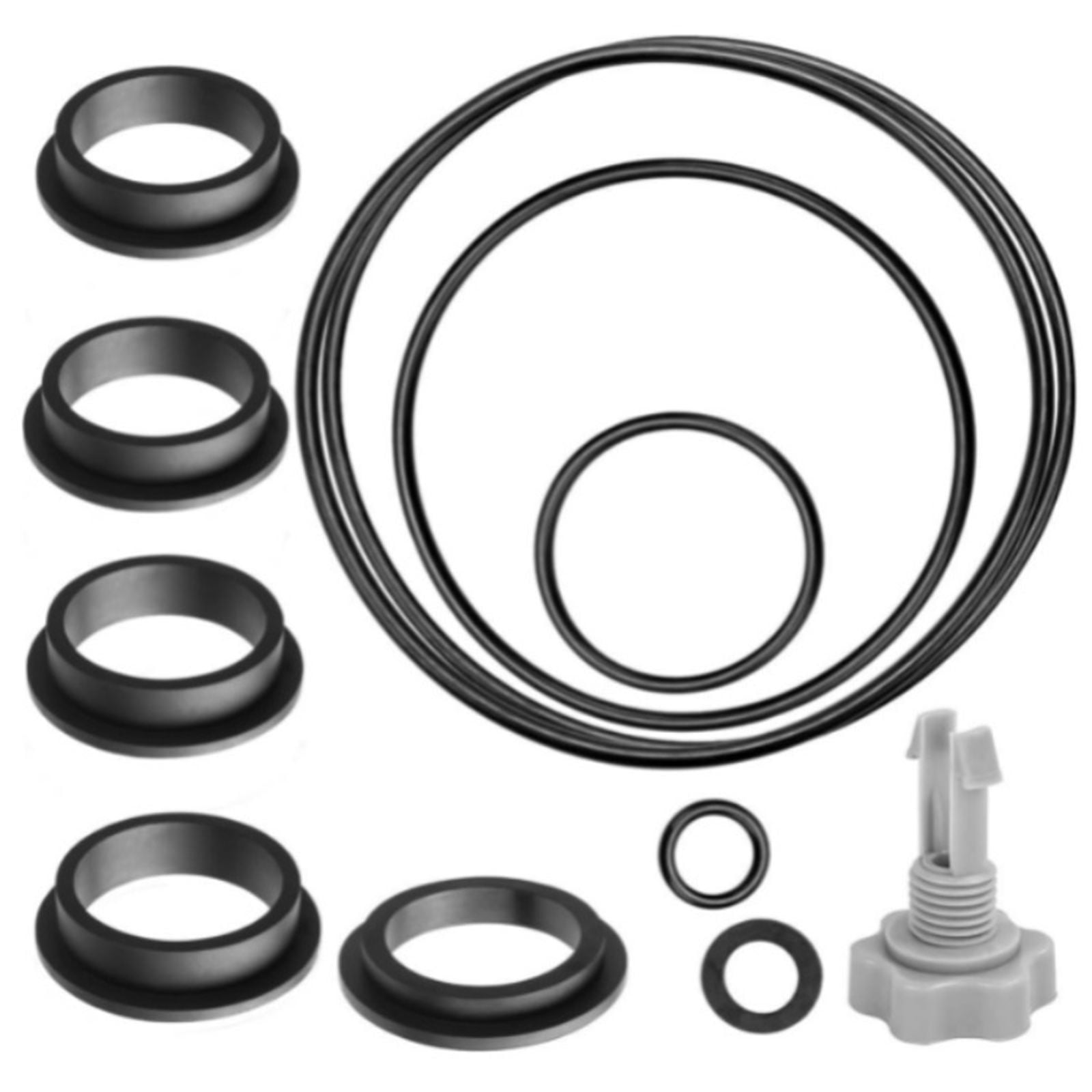 Pool Sand Filter Pumps Gasket Repair Set With L Shape O-Rings And Air ...