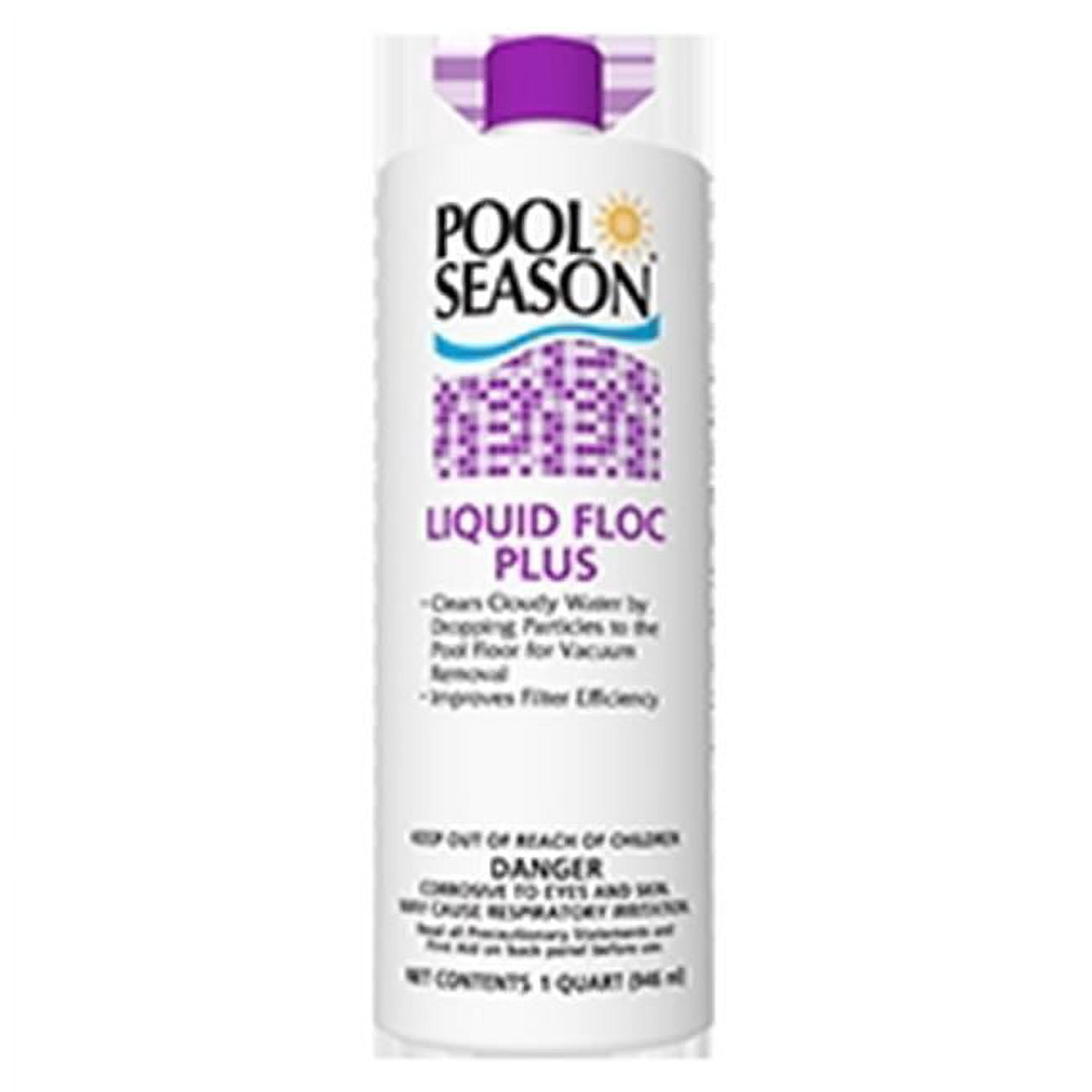 Pool Season 042-1230 1 qt. Liquid Floc Plus, 12 Per Case - Walmart.com