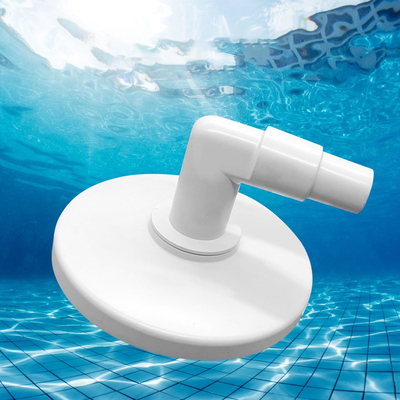 Pool Skimmer Adapter Vacuum Plate Swimming Pool Adapter 90 ° Elbow Pool ...