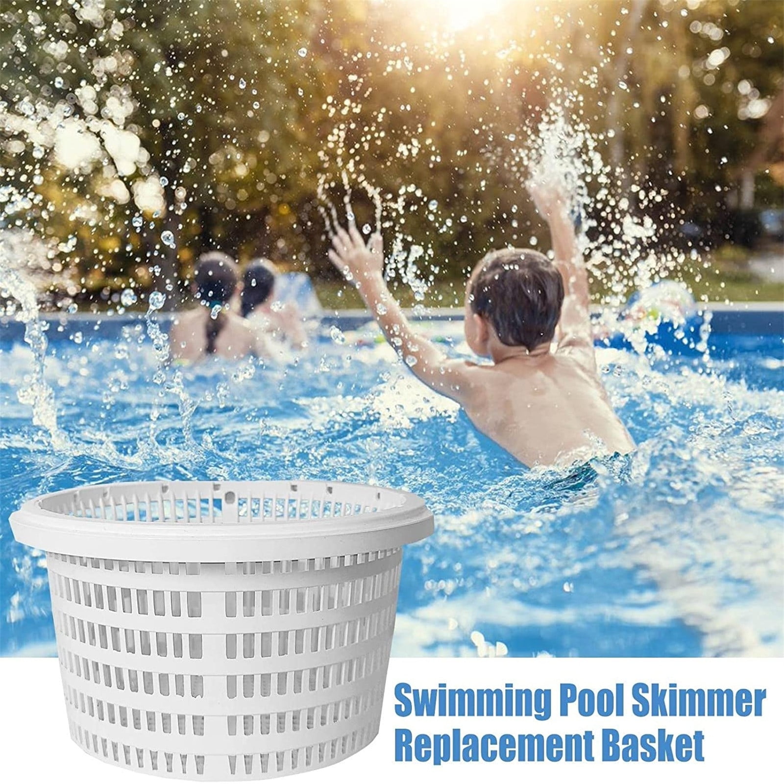 Pool Skimmer Basket, Swimming Pool Plastic Skimmer Replacement Basket ...