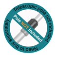 Pool Skimmer Fine Mesh Heavy Duty Pool Cleaning Tool - Walmart.com