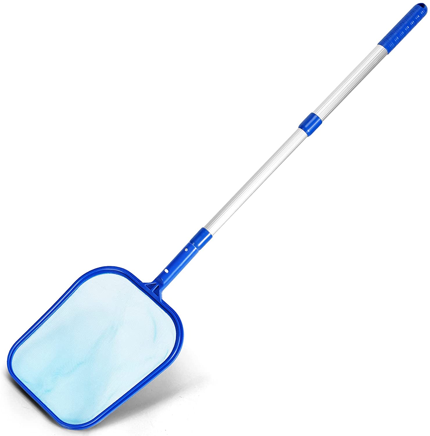 Pool Skimmer Net with Adjustable 17-40" Telescopic Pole - Fine Mesh Net ...