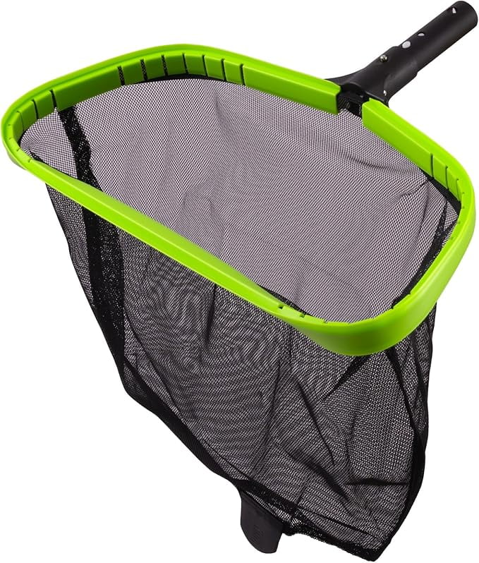 Pool Skimmer Net, Built-in Aluminum Frame Pool Net Skimmer, Extra Large ...