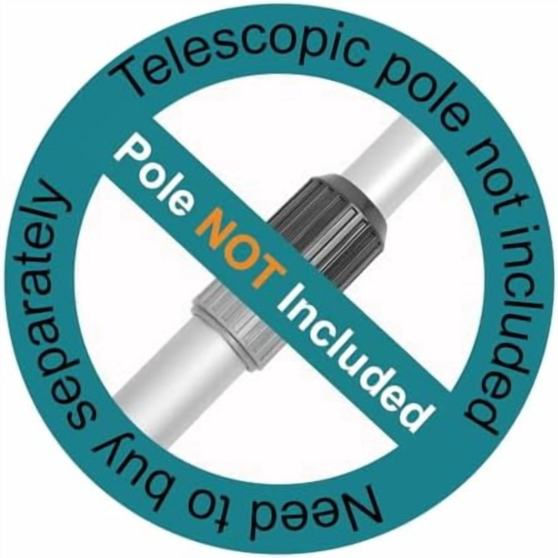 Pool Skimmer Net Rake, Aluminum Frame Deep Nylon Net, Ultra Fine Mesh ...