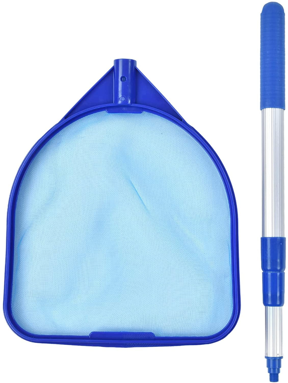 Pool Skimmer Net Retractable Quick Washing Swimming Pool Leaf Net ...