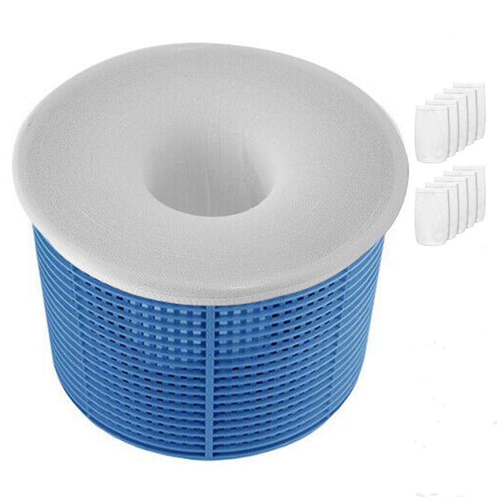 Pool Skimmer Sock 10 Pack Excellent Savers for Pool Filters, Baskets ...