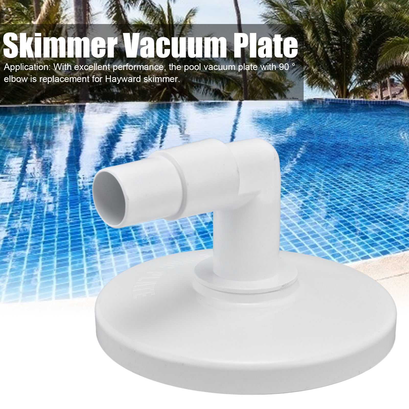 Pool Skimmer Vacuum Plate Pool Skimmer Compatible SP1089 90° Elbow ...