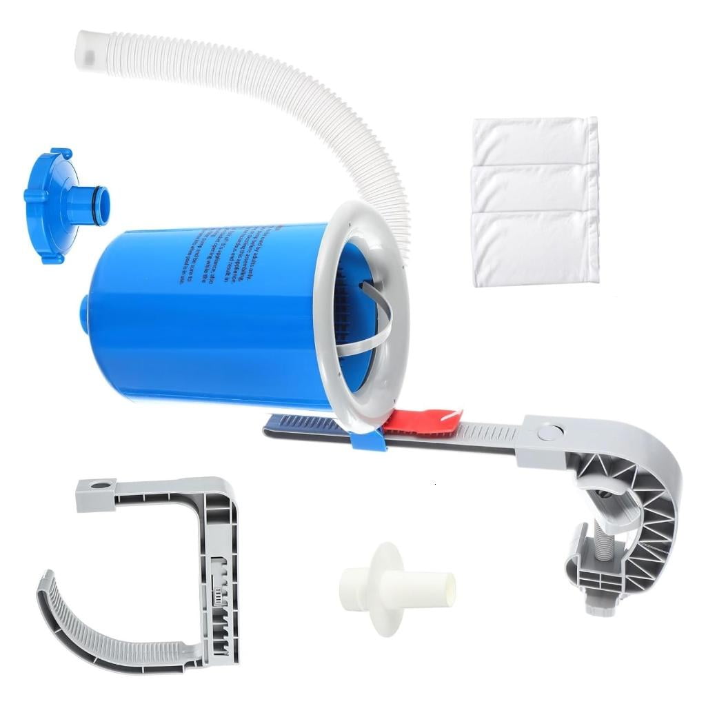 Pool Skimmer Wall Mount Pool Surfacing Skimmer with Hose and Basket ...