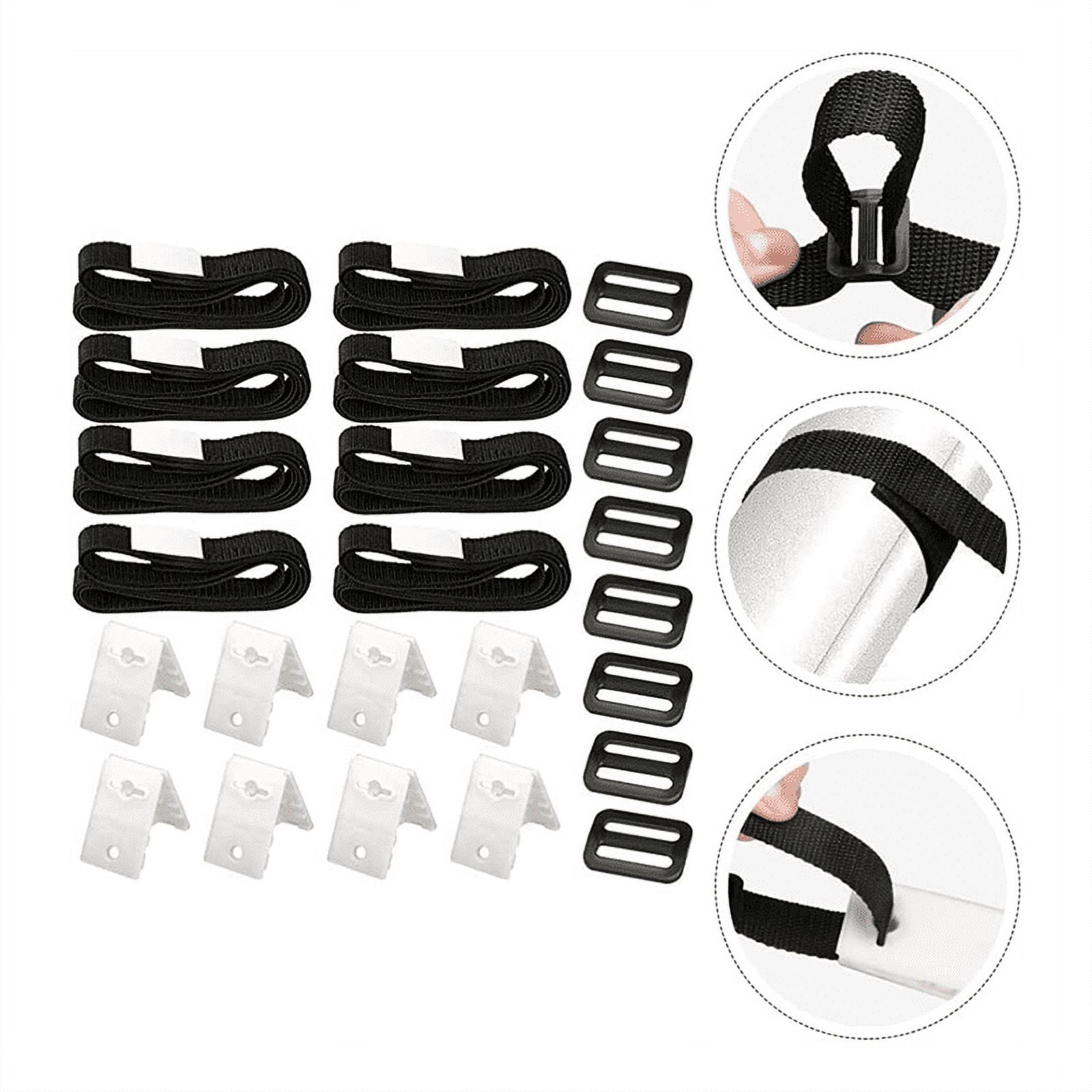 Pool Solar Cover Reel Attachment Straps Kit for in Ground Swimming Pool ...