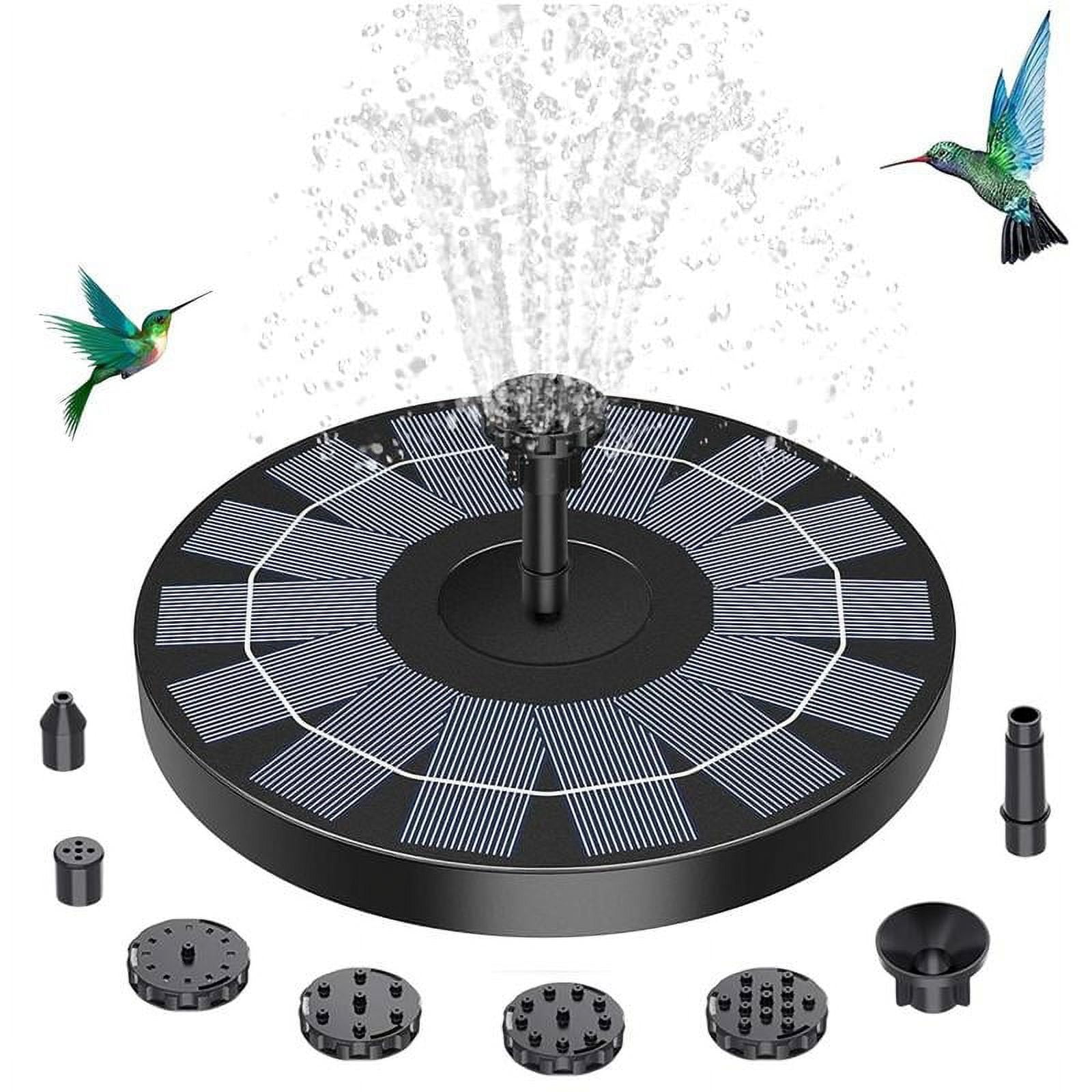 Pool Solar Fountain Gardening Decorations, Easy Installation Solar ...