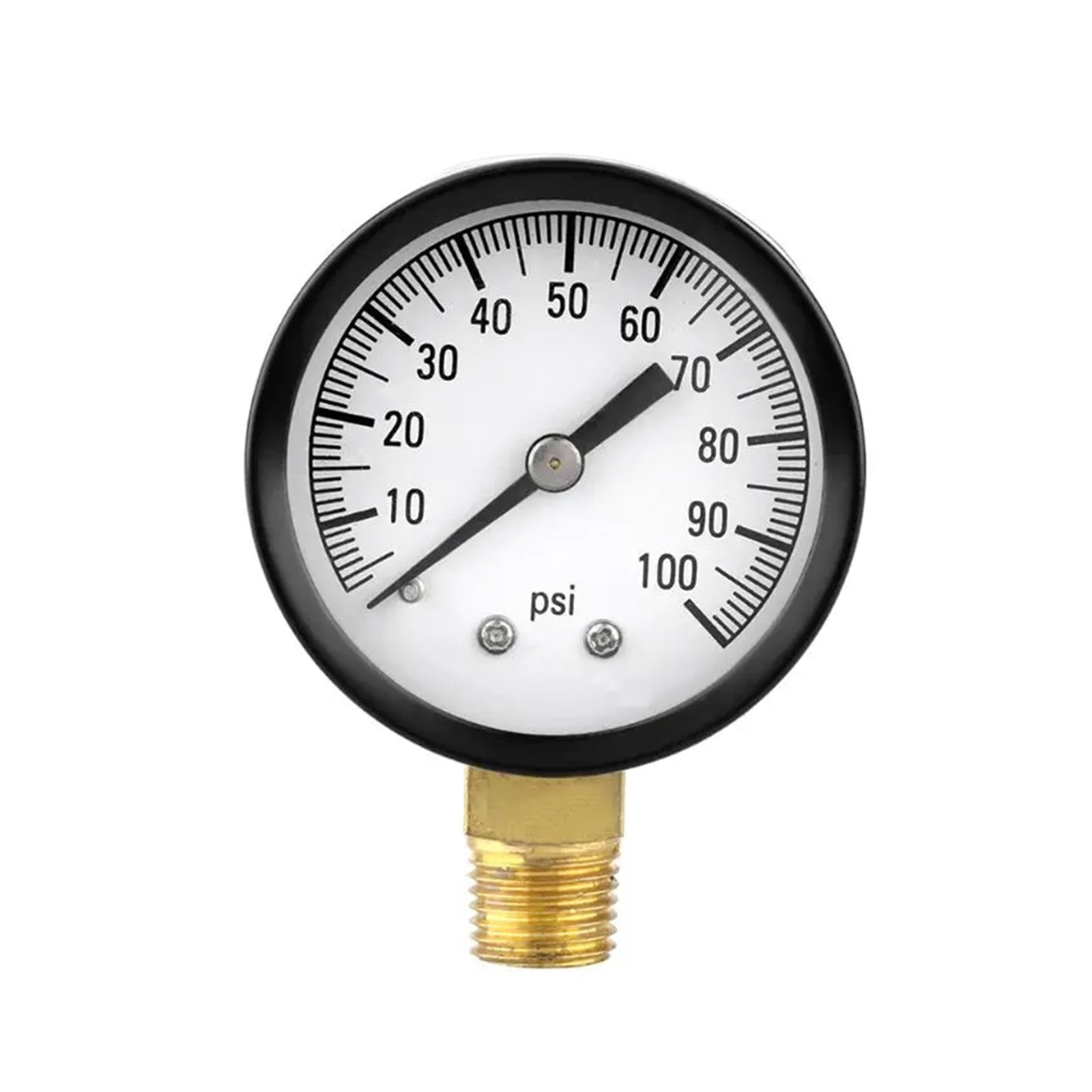 Pool Spa Filter Water Air Oil Vacuum Dry Pressure Gauge Side Mount Pipe ...