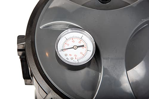 Pool Spa Filter Water Pressure Gauge, 0-60 PSI, Bottom Mount, 1/4-Inch ...