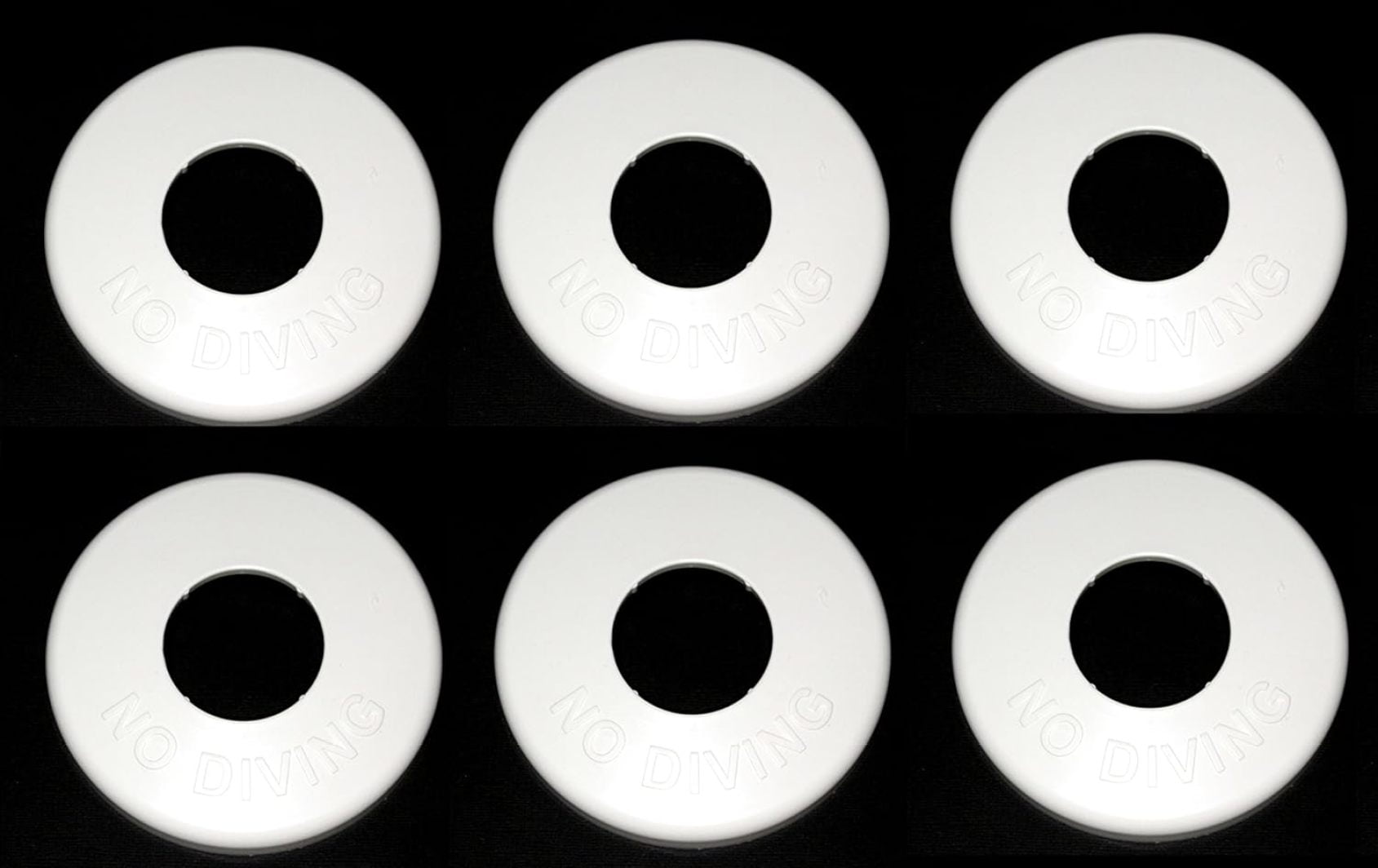 Pool & Spa Ladder, Hand Rail Escutcheon Plate Cover Replace Hayward ...