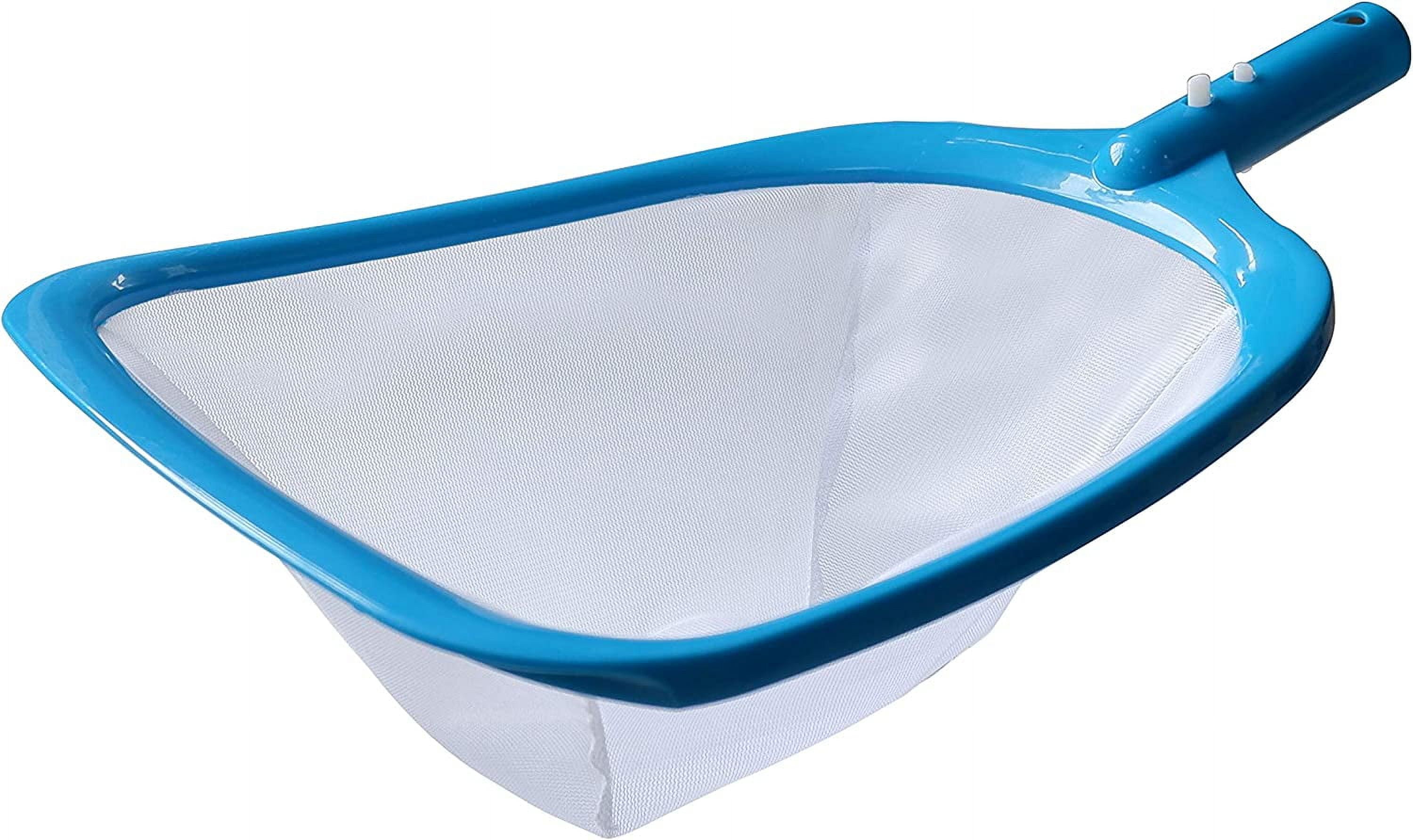 Pool Spa Leaf Skimmer Net with White Ultra Fine Mesh with 4" Deep ...