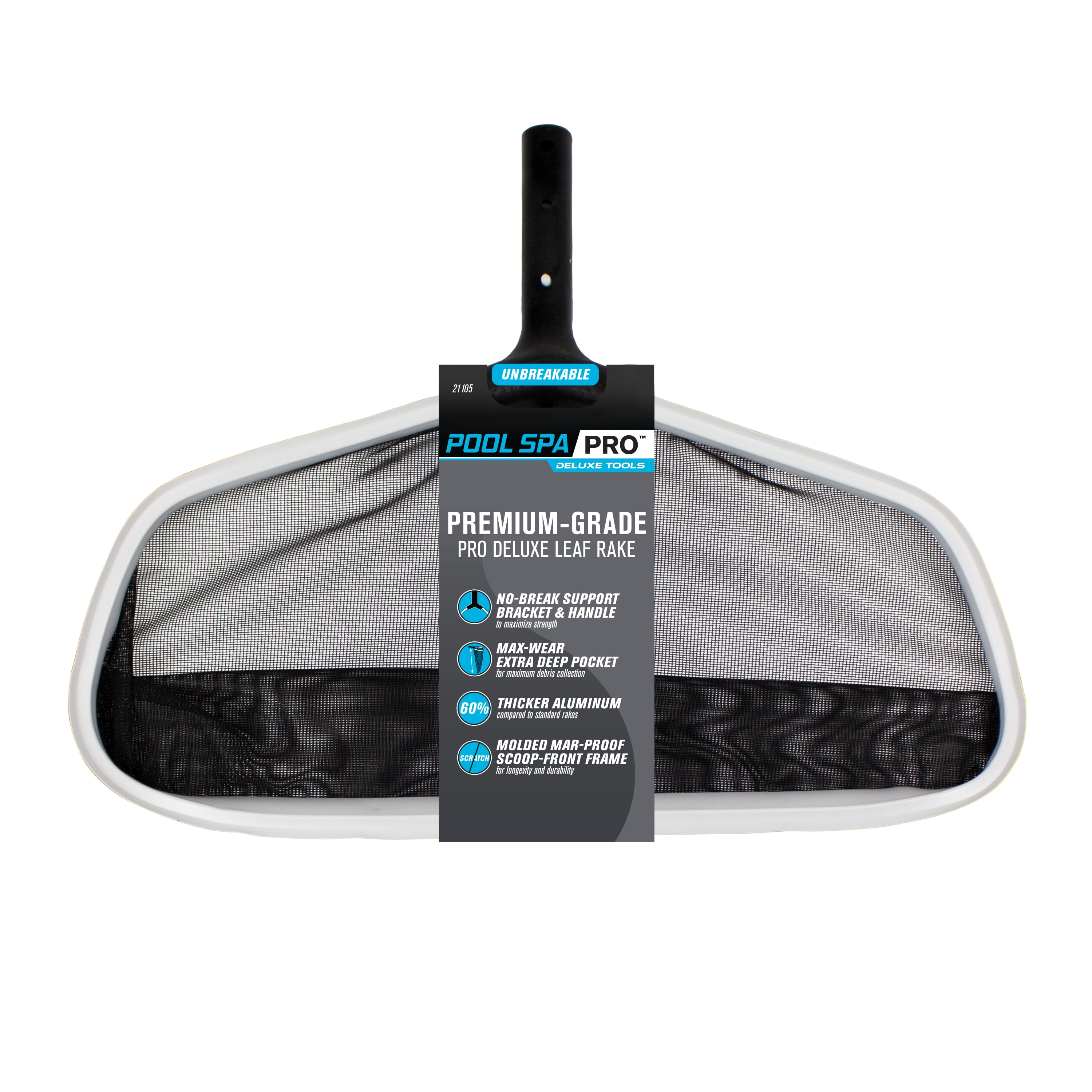 Pool Spa Pro Deluxe Aluminum Swimming Pool and Spa Leaf Rake - Walmart.com