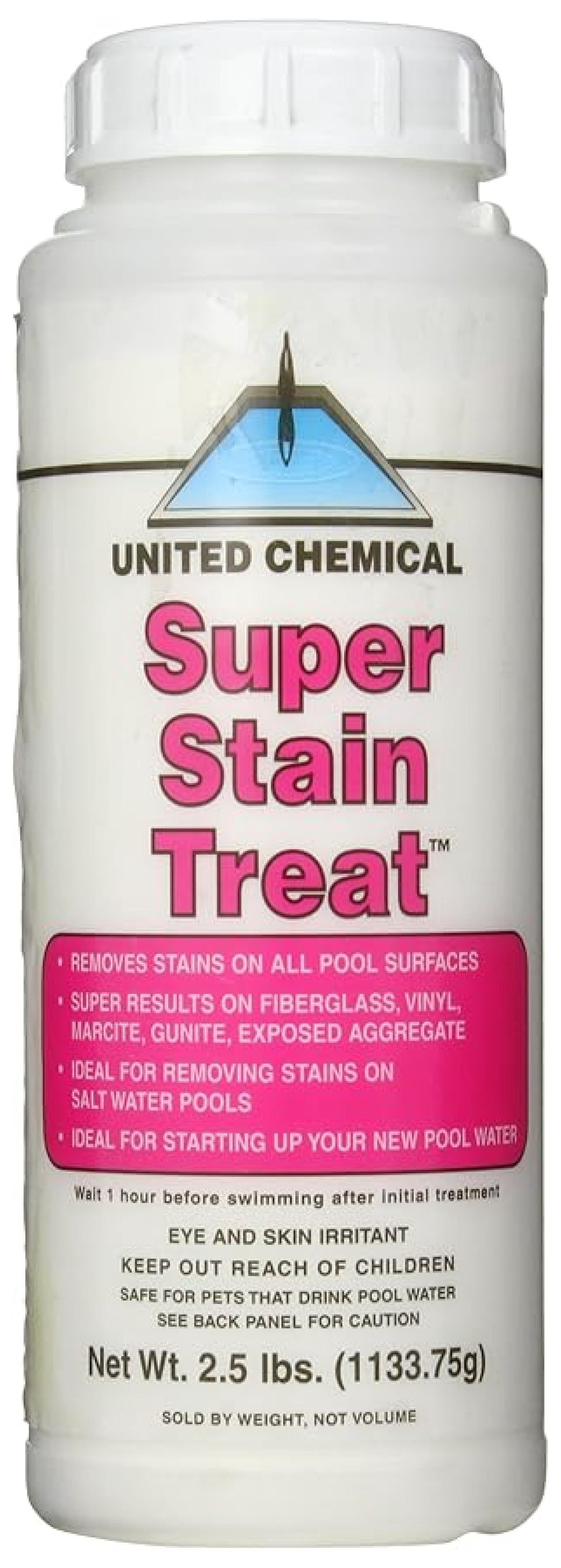 Pool Stain Remover - SST-C12 Super Stain Treat, 2.5 lb - Fiberglass ...