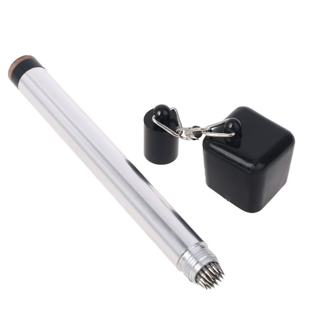 Pool Stick Chalk Holder 2 in 1 Chalker Cue Tip Pick Pricker Tool for ...
