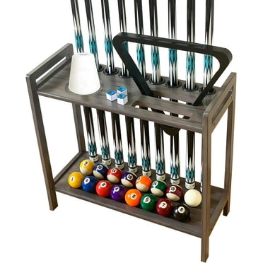GSE Games & Sports Expert Floor Stand Billiard Pool Cue Racks. Holds 10 ...